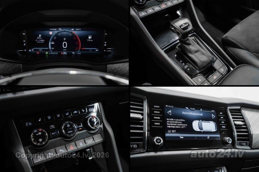 Pelēks Skoda Kodiaq 2022 Tallina, ar dzinēja tilpumu 2.00 L un nobraukumu 106 tūkst. km par 28900 €, foto 14 vietnē AUTOMOTO.COM.LV