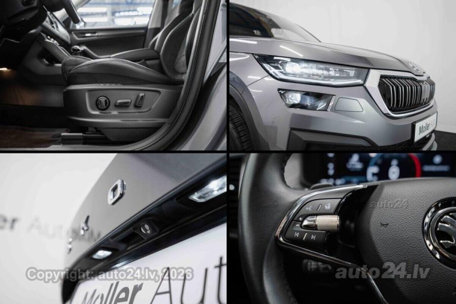 Pelēks Skoda Kodiaq 2022 Tallina, ar dzinēja tilpumu 2.00 L un nobraukumu 106 tūkst. km par 28900 €, foto 15 vietnē AUTOMOTO.COM.LV