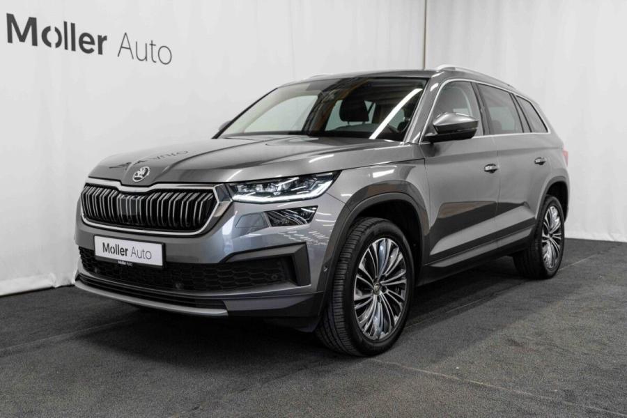 Серый Шкода Kodiaq 2022 в Таллин, объемом двигателя 2.00 л и пробегом 106 тыс. км за 28900 €, фото 1 на AUTOMOTO.COM.LV