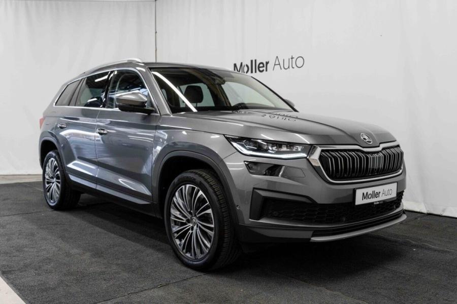 Серый Шкода Kodiaq 2022 в Таллин, объемом двигателя 2.00 л и пробегом 106 тыс. км за 28900 €, фото 5 на AUTOMOTO.COM.LV