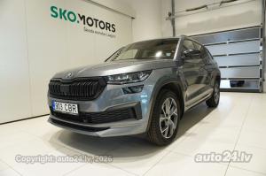 Pelēks Skoda Kodiaq 2022 Tallina, ar dzinēja tilpumu 2.00 L un nobraukumu 80 tūkst. km par 33900 €, foto  vietnē AUTOMOTO.COM.LV