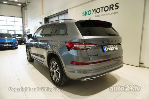 Grey Skoda Kodiaq 2022 in Tallinn, with an engine capacity of 2.00 L and mileage of 80 thousand km for 33900 €, photo 2 on AUTOMOTO.COM.LV