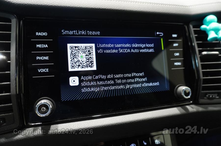 Серый Шкода Kodiaq 2022 в Таллин, объемом двигателя 2.00 л и пробегом 80 тыс. км за 33900 €, фото 21 на AUTOMOTO.COM.LV