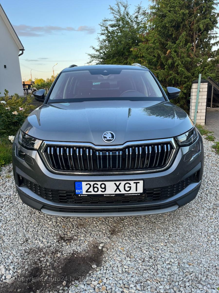 Pelēks Skoda Kodiaq 2022 Tallina, ar dzinēja tilpumu 2.00 L un nobraukumu 82 tūkst. km par 28000 €, foto 3 vietnē AUTOMOTO.COM.LV