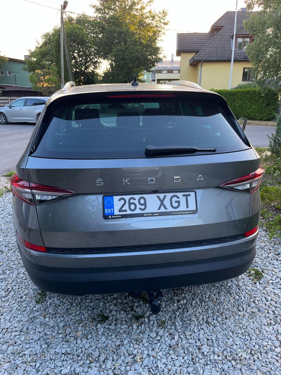 Pelēks Skoda Kodiaq 2022 Tallina, ar dzinēja tilpumu 2.00 L un nobraukumu 82 tūkst. km par 28000 €, foto 5 vietnē AUTOMOTO.COM.LV