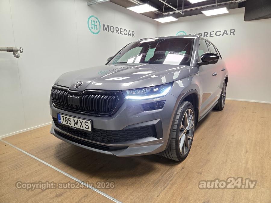 Серый Шкода Kodiaq 2022 в Таллин, объемом двигателя 2.00 л и пробегом 123 тыс. км за 29900 €, фото 4 на AUTOMOTO.COM.LV