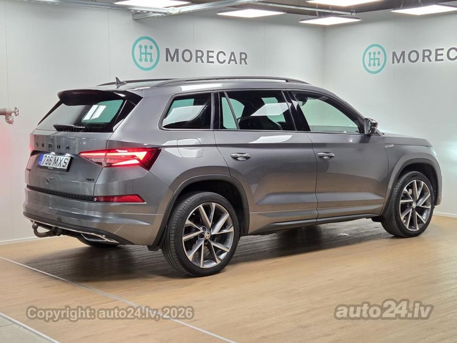 Серый Шкода Kodiaq 2022 в Таллин, объемом двигателя 2.00 л и пробегом 123 тыс. км за 29900 €, фото 5 на AUTOMOTO.COM.LV