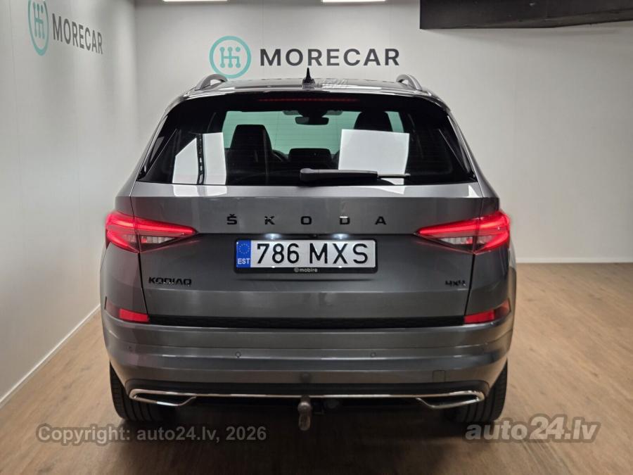 Серый Шкода Kodiaq 2022 в Таллин, объемом двигателя 2.00 л и пробегом 123 тыс. км за 29900 €, фото 6 на AUTOMOTO.COM.LV