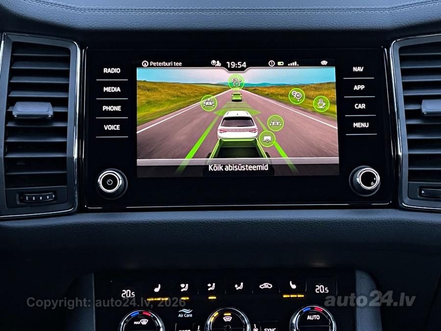 Pelēks Skoda Kodiaq 2022 Tallina, ar dzinēja tilpumu 2.00 L un nobraukumu 125 tūkst. km par 27900 €, foto 11 vietnē AUTOMOTO.COM.LV