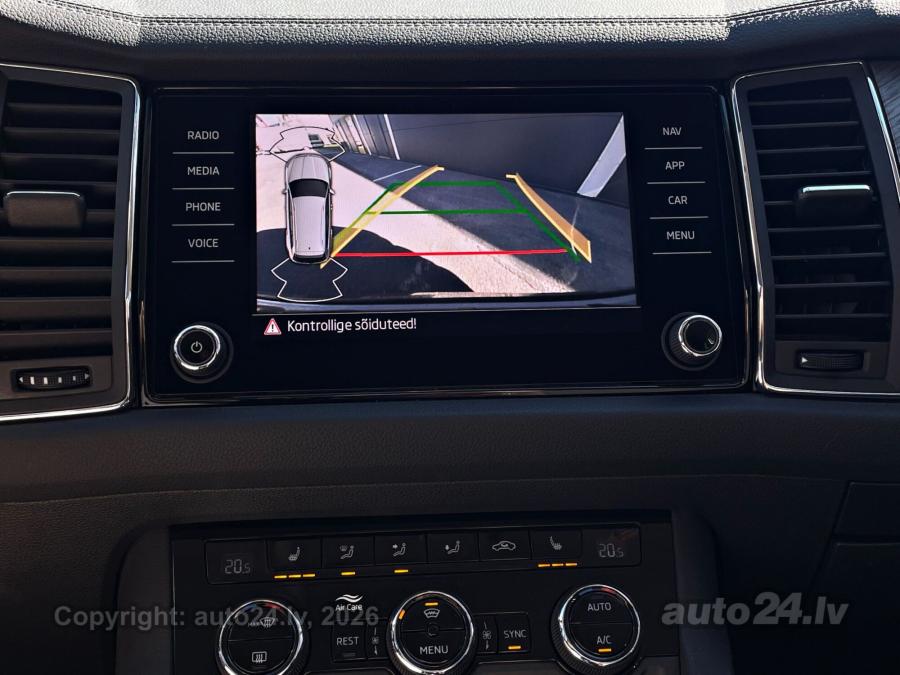 Pelēks Skoda Kodiaq 2022 Tallina, ar dzinēja tilpumu 2.00 L un nobraukumu 125 tūkst. km par 27900 €, foto 12 vietnē AUTOMOTO.COM.LV