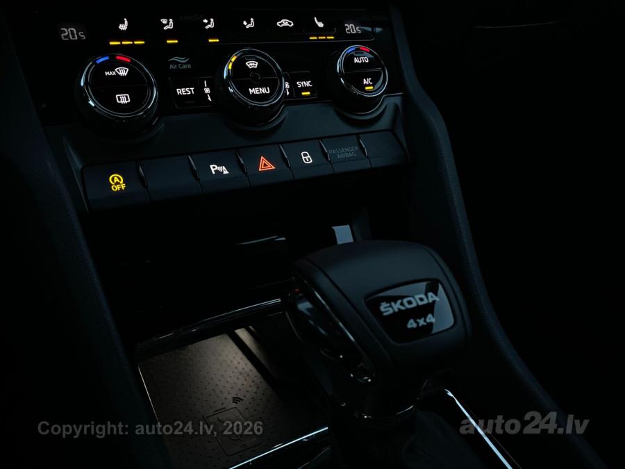 Pelēks Skoda Kodiaq 2022 Tallina, ar dzinēja tilpumu 2.00 L un nobraukumu 125 tūkst. km par 27900 €, foto 17 vietnē AUTOMOTO.COM.LV