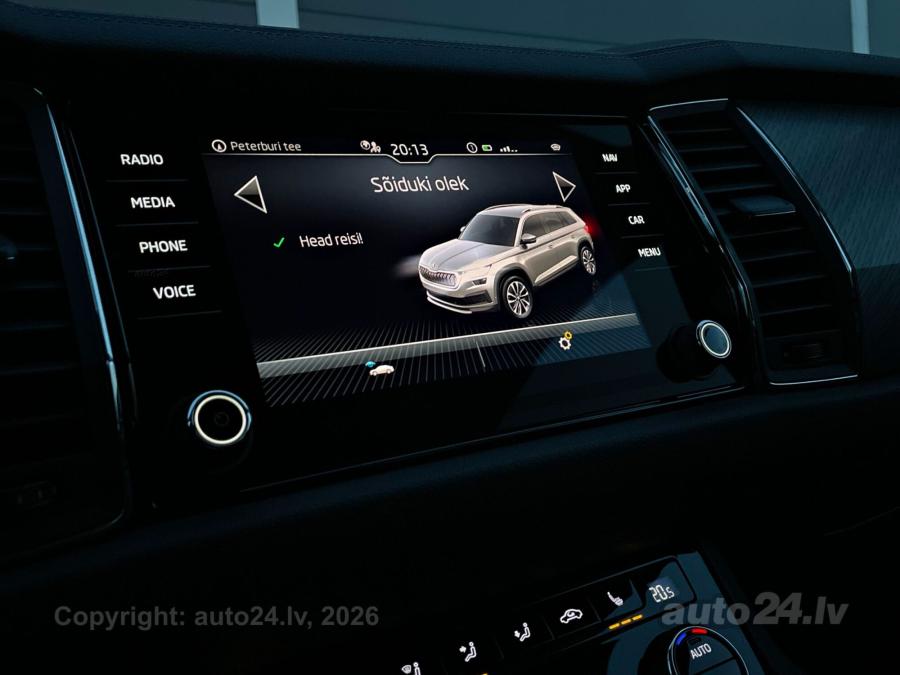 Pelēks Skoda Kodiaq 2022 Tallina, ar dzinēja tilpumu 2.00 L un nobraukumu 125 tūkst. km par 27900 €, foto 29 vietnē AUTOMOTO.COM.LV