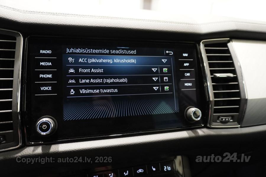 Серый Шкода Kodiaq 2022 в Таллин, объемом двигателя 2.00 л и пробегом 143 тыс. км за 23900 €, фото 19 на AUTOMOTO.COM.LV