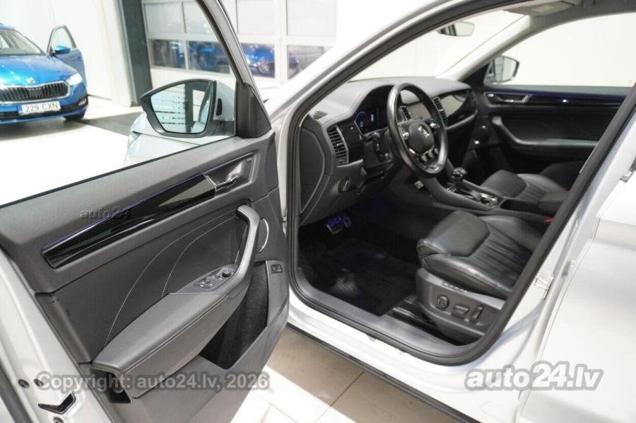 Pelēks Skoda Kodiaq 2023 Tallina, ar dzinēja tilpumu 2.00 L un nobraukumu 127 tūkst. km par 31900 €, foto 13 vietnē AUTOMOTO.COM.LV