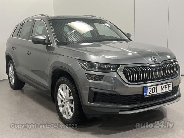 Grey Skoda Kodiaq 2023 in Tallinn, with an engine capacity of 2.00 L and mileage of 65 thousand km for 31900 €, photo 3 on AUTOMOTO.COM.LV