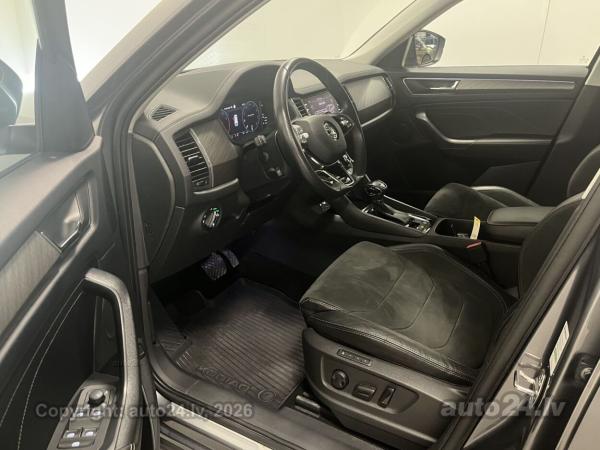 Grey Skoda Kodiaq 2023 in Tallinn, with an engine capacity of 2.00 L and mileage of 65 thousand km for 31900 €, photo 6 on AUTOMOTO.COM.LV