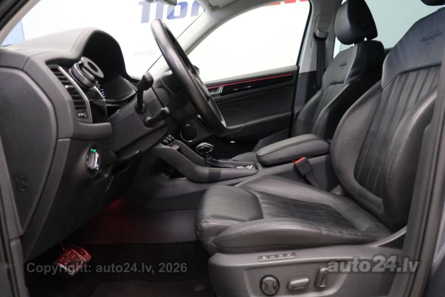 Grey Skoda Kodiaq 2023 in Tallinn, with an engine capacity of 2.00 L and mileage of 70 thousand km for 37900 €, photo 5 on AUTOMOTO.COM.LV