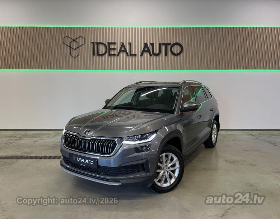 Grey Skoda Kodiaq 2023 in Tallinn, with an engine capacity of 2.00 L and mileage of 27 thousand km for 34990 €, photo 1 on AUTOMOTO.COM.LV
