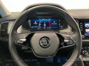 Grey Skoda Kodiaq 2023 in Tallinn, with an engine capacity of 2.00 L and mileage of 27 thousand km for 34990 €, photo 23 on AUTOMOTO.COM.LV
