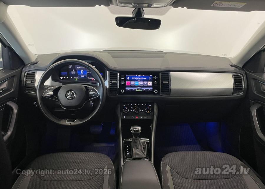 Grey Skoda Kodiaq 2023 in Tallinn, with an engine capacity of 2.00 L and mileage of 72 thousand km for 28990 €, photo 15 on AUTOMOTO.COM.LV