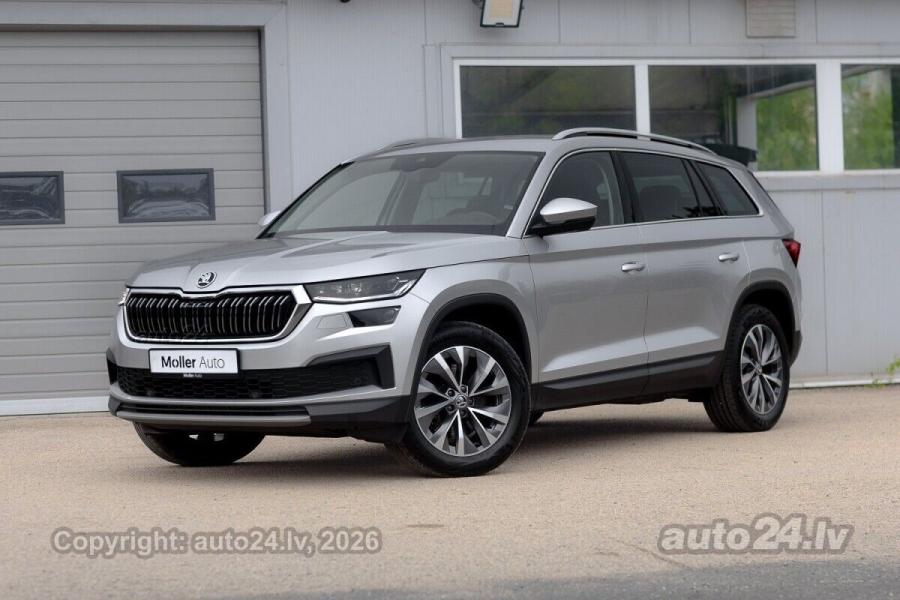 Pelēks Skoda Kodiaq 2023 Jelgava, ar dzinēja tilpumu 2.00 L un nobraukumu 142 tūkst. km par 30077 €, foto 1 vietnē AUTOMOTO.COM.LV