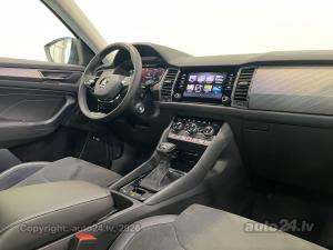 Grey Skoda Kodiaq 2023 in Tallinn, with an engine capacity of 2.00 L and mileage of 17 thousand km for 32990 €, photo 15 on AUTOMOTO.COM.LV