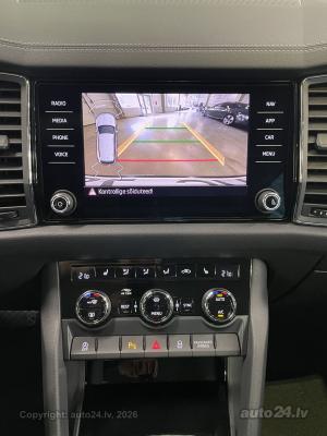 Grey Skoda Kodiaq 2023 in Tallinn, with an engine capacity of 2.00 L and mileage of 17 thousand km for 32990 €, photo 19 on AUTOMOTO.COM.LV