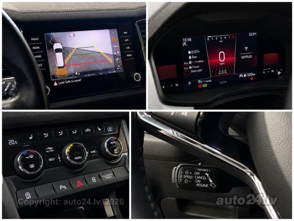 Серый Шкода Kodiaq 2023 в Таллин, объемом двигателя 1.97 л и пробегом 75 тыс. км за 28990 €, фото 6 на AUTOMOTO.COM.LV