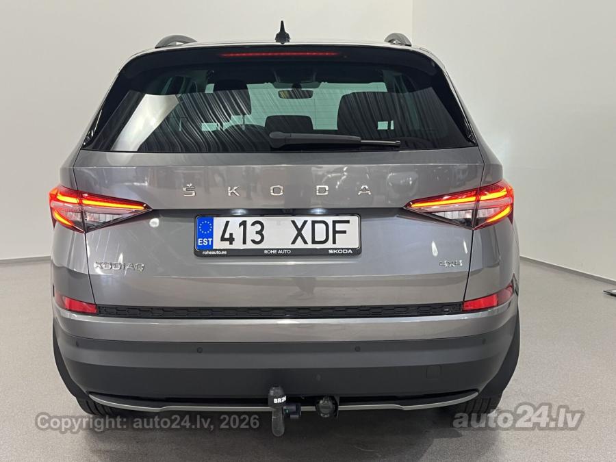 Grey Skoda Kodiaq 2023 in Tallinn, with an engine capacity of 2.00 L and mileage of 156 thousand km for 25900 €, photo 5 on AUTOMOTO.COM.LV