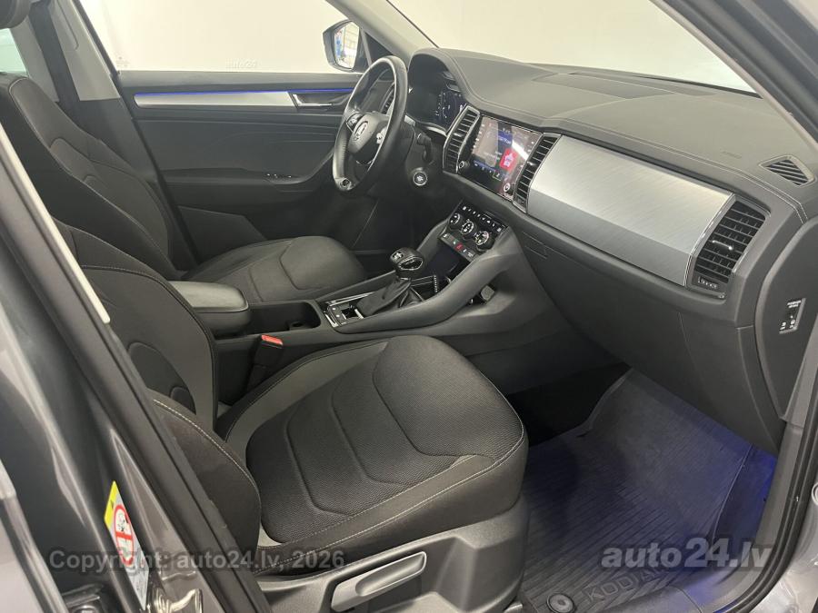 Grey Skoda Kodiaq 2023 in Tallinn, with an engine capacity of 2.00 L and mileage of 156 thousand km for 25900 €, photo 16 on AUTOMOTO.COM.LV