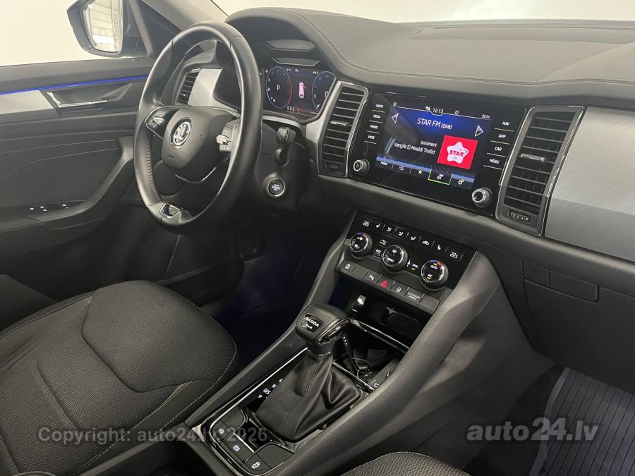 Grey Skoda Kodiaq 2023 in Tallinn, with an engine capacity of 2.00 L and mileage of 156 thousand km for 25900 €, photo 17 on AUTOMOTO.COM.LV