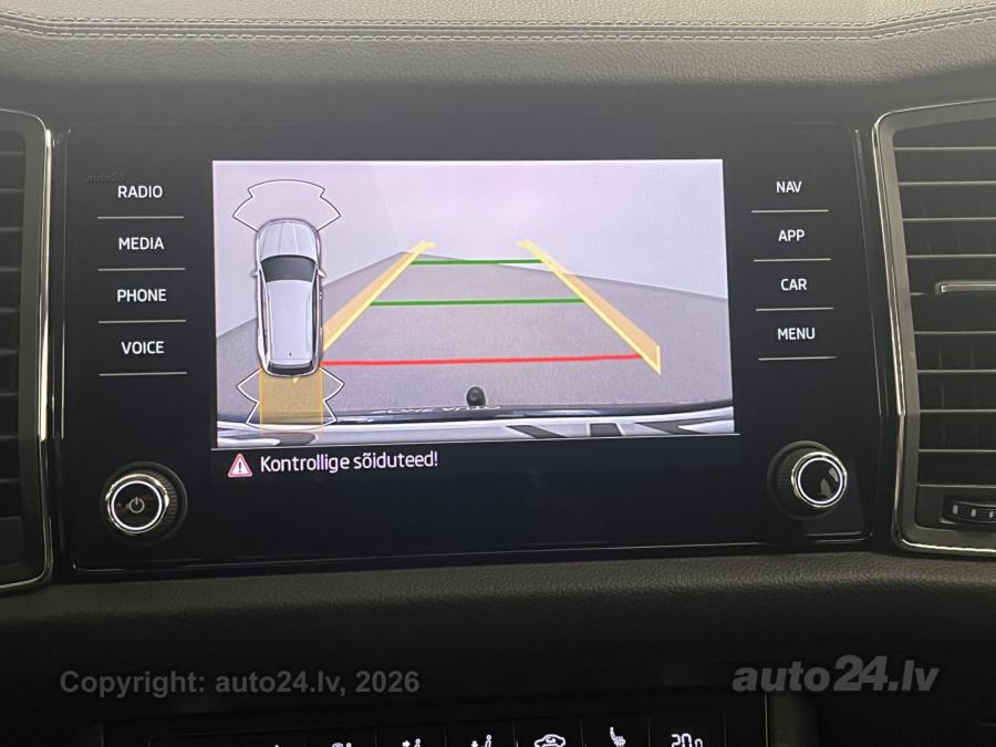 Grey Skoda Kodiaq 2023 in Tallinn, with an engine capacity of 2.00 L and mileage of 156 thousand km for 25900 €, photo 19 on AUTOMOTO.COM.LV