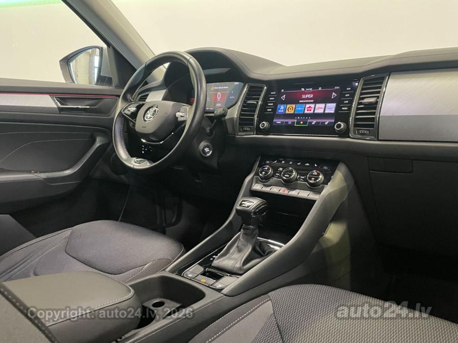 Серый Шкода Kodiaq 2023 в Таллин, объемом двигателя 2.00 л и пробегом 68 тыс. км за 28990 €, фото 13 на AUTOMOTO.COM.LV