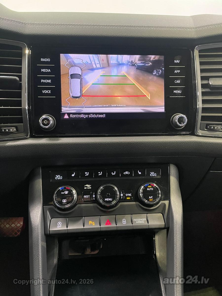 Серый Шкода Kodiaq 2023 в Таллин, объемом двигателя 2.00 л и пробегом 68 тыс. км за 28990 €, фото 18 на AUTOMOTO.COM.LV