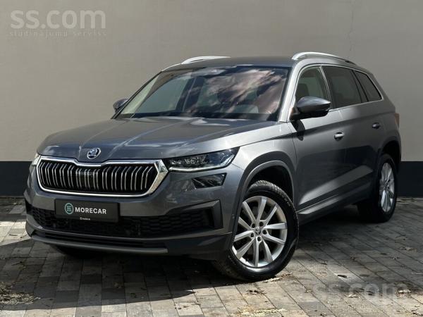 Grey Skoda Kodiaq 2023 in Riga, with an engine capacity of 2.00 L and mileage of 117 thousand km for 24550 €, photo 1 on AUTOMOTO.COM.LV