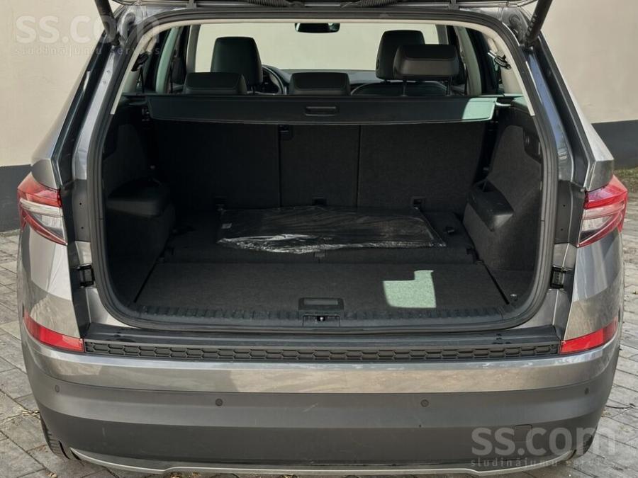 Pelēks Skoda Kodiaq 2023 Rīga, ar dzinēja tilpumu 2.00 L un nobraukumu 117 tūkst. km par 24550 €, foto 28 vietnē AUTOMOTO.COM.LV
