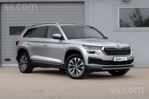 Grey Skoda Kodiaq 2023 in Jelgava, with an engine capacity of 2.00 L and mileage of 142 thousand km for 25500 €, photo 3 on AUTOMOTO.COM.LV