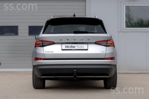 Grey Skoda Kodiaq 2023 in Jelgava, with an engine capacity of 2.00 L and mileage of 142 thousand km for 25500 €, photo 5 on AUTOMOTO.COM.LV