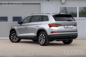 Grey Skoda Kodiaq 2023 in Jelgava, with an engine capacity of 2.00 L and mileage of 142 thousand km for 25500 €, photo 7 on AUTOMOTO.COM.LV