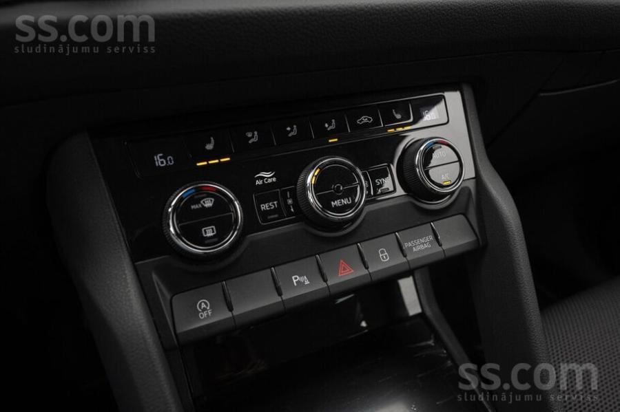 Grey Skoda Kodiaq 2023 in Jelgava, with an engine capacity of 2.00 L and mileage of 142 thousand km for 25500 €, photo 16 on AUTOMOTO.COM.LV