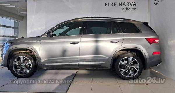 Pelēks Skoda Kodiaq 2024 Narva, ar dzinēja tilpumu 1.97 L un nobraukumu 31 tūkst. km par 40490 €, foto 4 vietnē AUTOMOTO.COM.LV