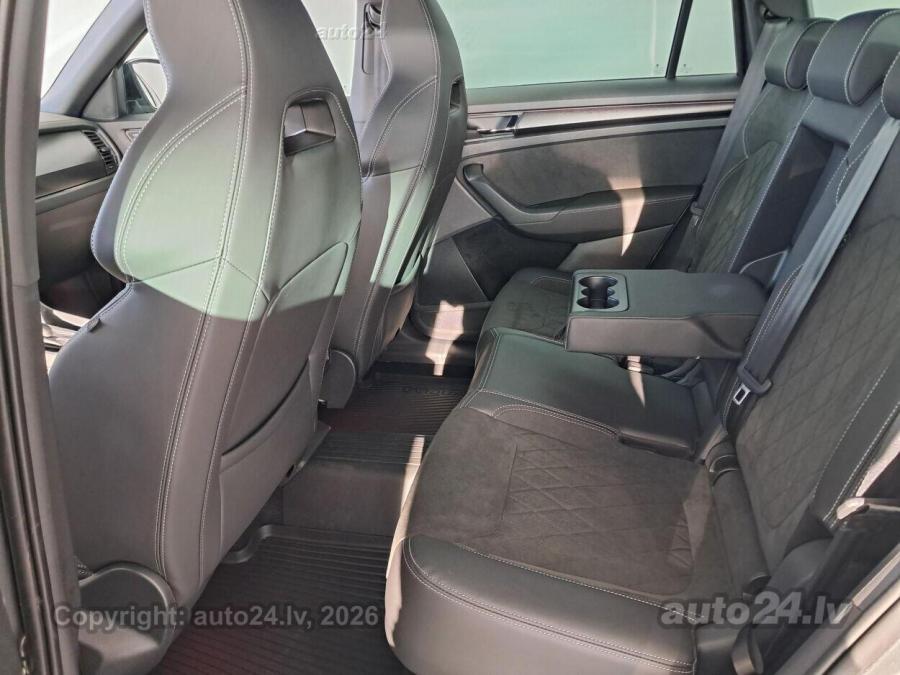 Grey Skoda Kodiaq 2024 in Narva, with an engine capacity of 1.97 L and mileage of 31 thousand km for 40490 €, photo 9 on AUTOMOTO.COM.LV