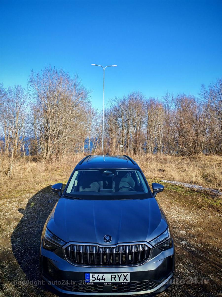 Pelēks Skoda Kodiaq 2024 Tallina, ar dzinēja tilpumu 1.50 L un nobraukumu 22 tūkst. km par 38700 €, foto 5 vietnē AUTOMOTO.COM.LV