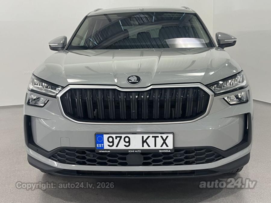 Grey Skoda Kodiaq 2024 in Tallinn, with an engine capacity of 2.00 L and mileage of 27 thousand km for 42900 €, photo 2 on AUTOMOTO.COM.LV