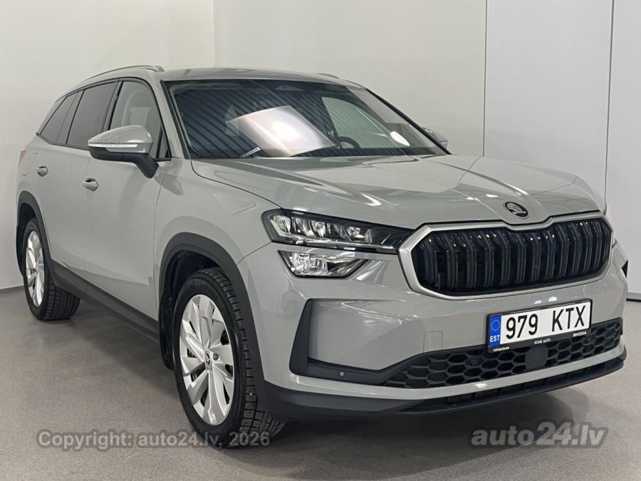 Grey Skoda Kodiaq 2024 in Tallinn, with an engine capacity of 2.00 L and mileage of 27 thousand km for 42900 €, photo 3 on AUTOMOTO.COM.LV