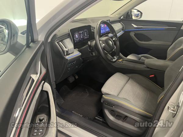 Pelēks Skoda Kodiaq 2024 Tallina, ar dzinēja tilpumu 2.00 L un nobraukumu 27 tūkst. km par 42900 €, foto 6 vietnē AUTOMOTO.COM.LV