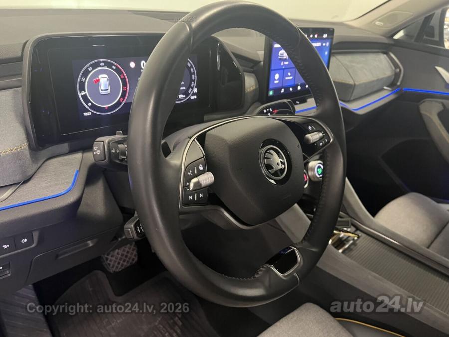 Серый Шкода Kodiaq 2024 в Таллин, объемом двигателя 2.00 л и пробегом 27 тыс. км за 42900 €, фото 7 на AUTOMOTO.COM.LV
