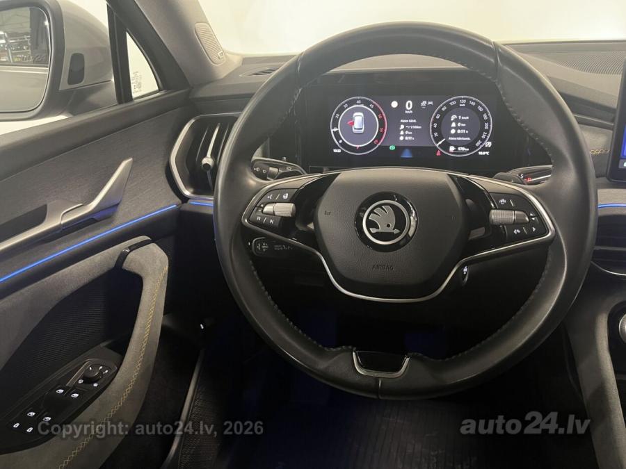 Серый Шкода Kodiaq 2024 в Таллин, объемом двигателя 2.00 л и пробегом 27 тыс. км за 42900 €, фото 10 на AUTOMOTO.COM.LV