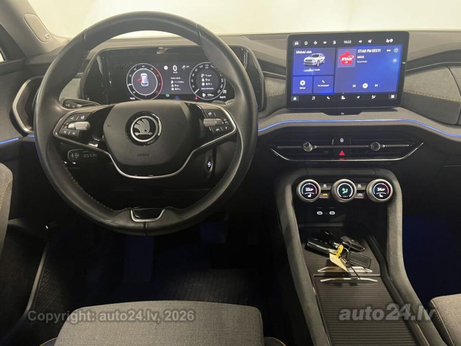 Серый Шкода Kodiaq 2024 в Таллин, объемом двигателя 2.00 л и пробегом 27 тыс. км за 42900 €, фото 11 на AUTOMOTO.COM.LV