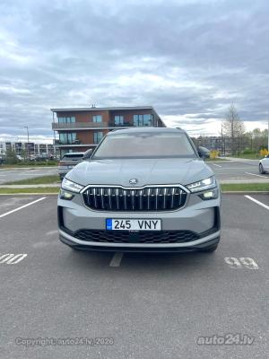 Grey Skoda Kodiaq 2024 in Tallinn, with an engine capacity of 1.50 L and mileage of 22 thousand km for 41000 €, photo  on AUTOMOTO.COM.LV
